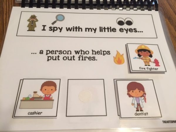 I Spy Community Helpers! - The Autism Helper