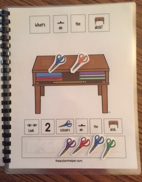 School Supply Adapted Books! - The Autism Helper