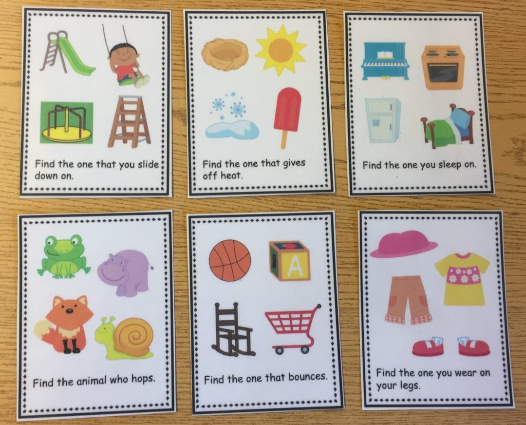 Feature/Function Cards - The Autism Helper