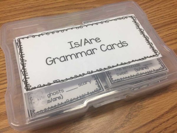 Grammar Time! Has/Have and Is/Are Grammar Cards - The Autism Helper