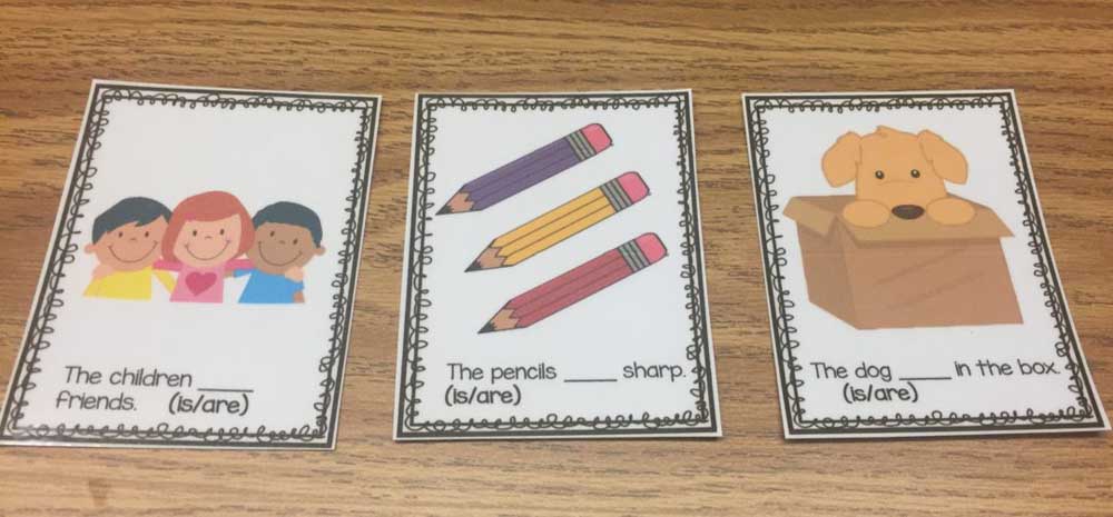 Grammar Time! Has/Have and Is/Are Grammar Cards - The Autism Helper