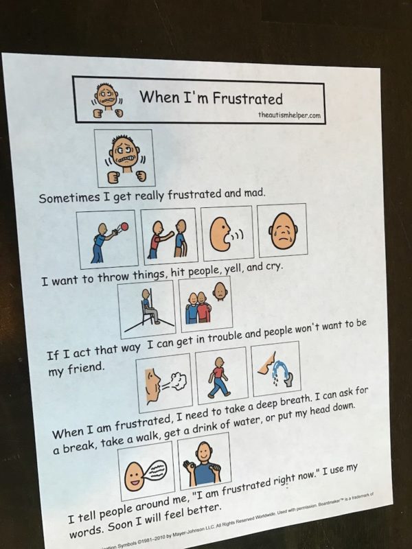 Behavior Social Stories - The Autism Helper