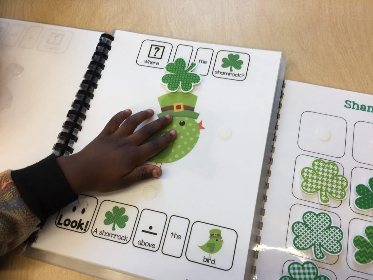 Where is the Shamrock? and Shamrock Craft! - The Autism Helper