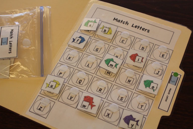 Alphabet Independent Work Tasks | The Autism Helper