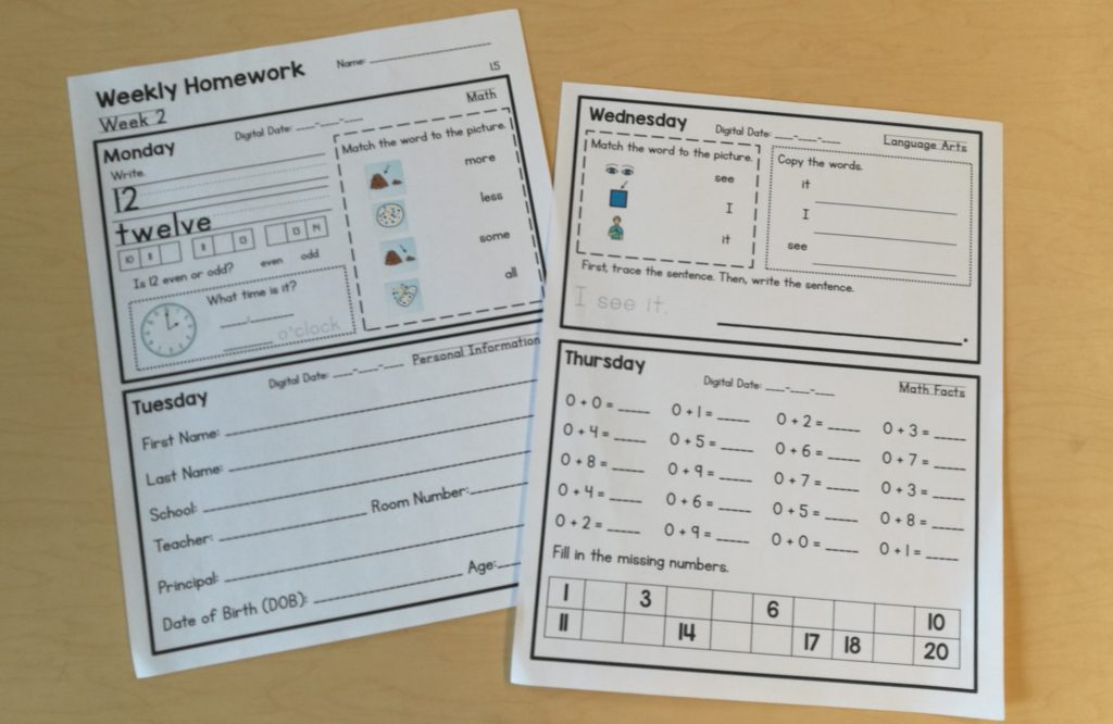 Focus on Five: Ways to {Differentiate} Homework for your {Diverse ...