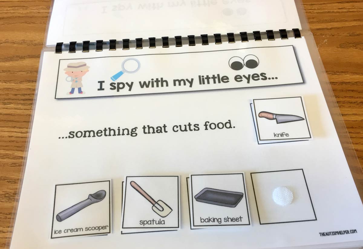 I Spy Food Themed Books! - The Autism Helper