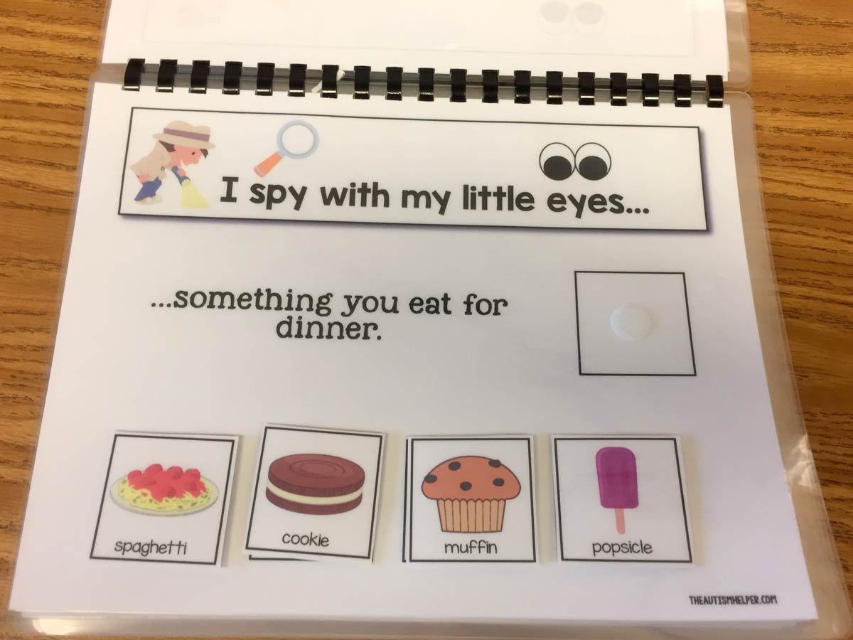 I Spy Food Themed Books! - The Autism Helper