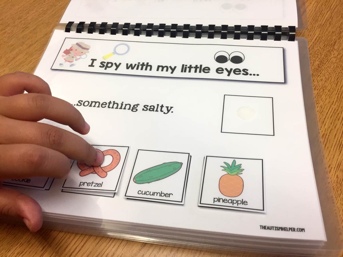 I Spy Food Themed Books! - The Autism Helper