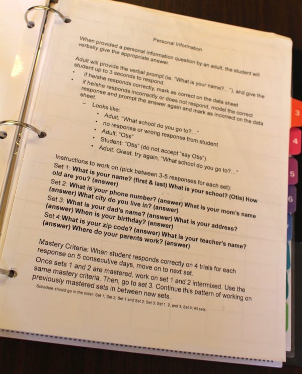 Discrete Trial Data Sheets & Programs Guides - The Autism Helper