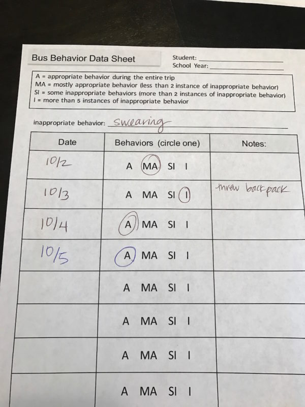 Data Sheets Every Special Ed Teacher Needs - The Autism Helper