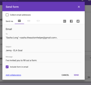 Using Google Forms to Collect Classroom Data - The Autism Helper
