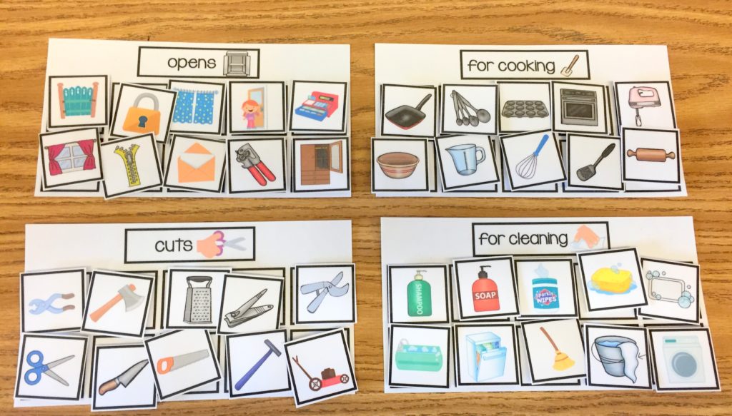 Free Function Worksheets - The Autism Helper