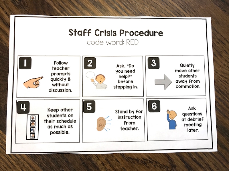 Teach Your Staff to Handle a Crisis - The Autism Helper
