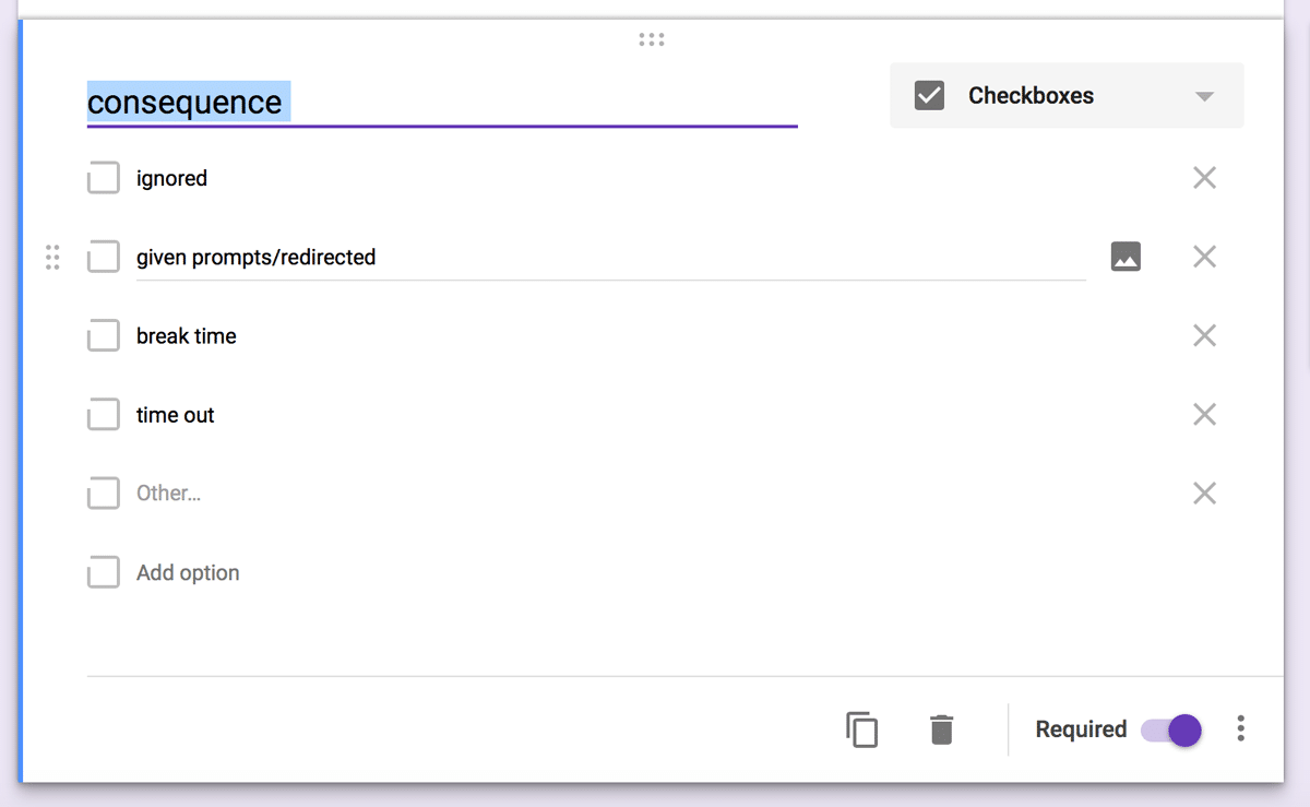 Using Google Forms to Analyze ABC Data - The Autism Helper