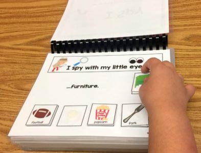 I Spy Categories Adapted Book - The Autism Helper