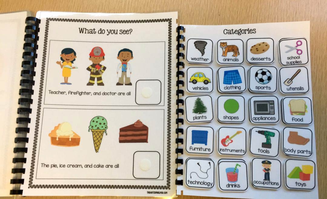 Using Adapted Books to Teach Categories - The Autism Helper