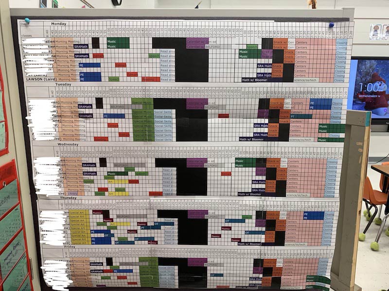 Keeping Organized with Schedules - The Autism Helper