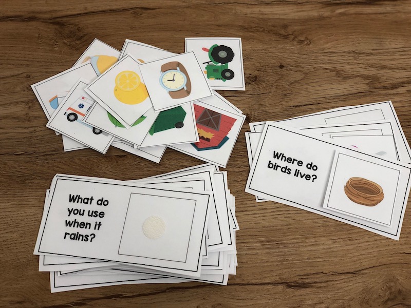 Reading Comprehension Work Tasks - The Autism Helper