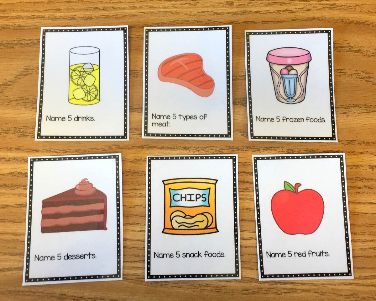 Even More Complex Category Task Cards - The Autism Helper