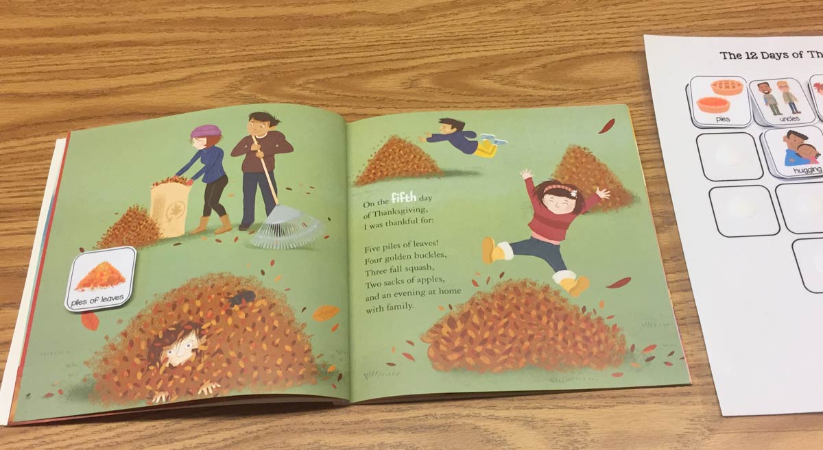 The Twelve Days of Thanksgiving with Free Book Companion - The Autism ...