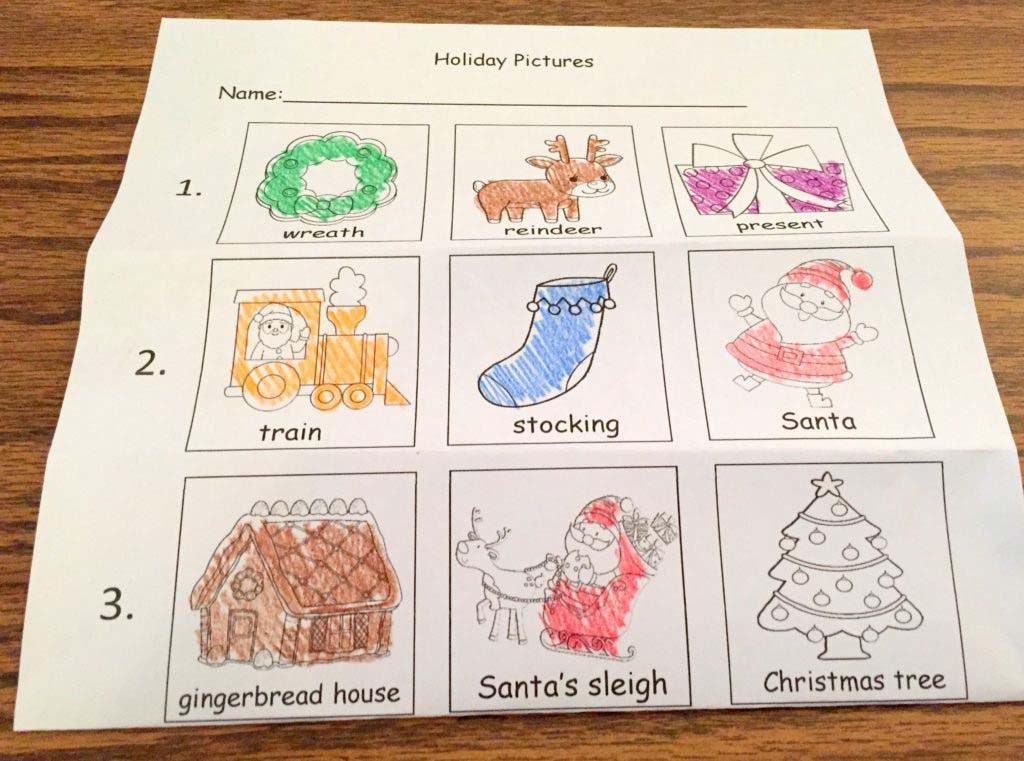 Free Christmas Activities for Your Speech Sessions - The Autism Helper