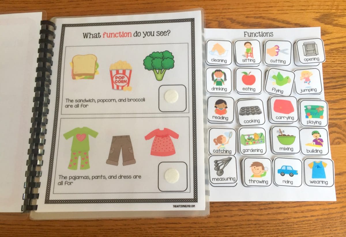 Function Adapted Book Series - The Autism Helper