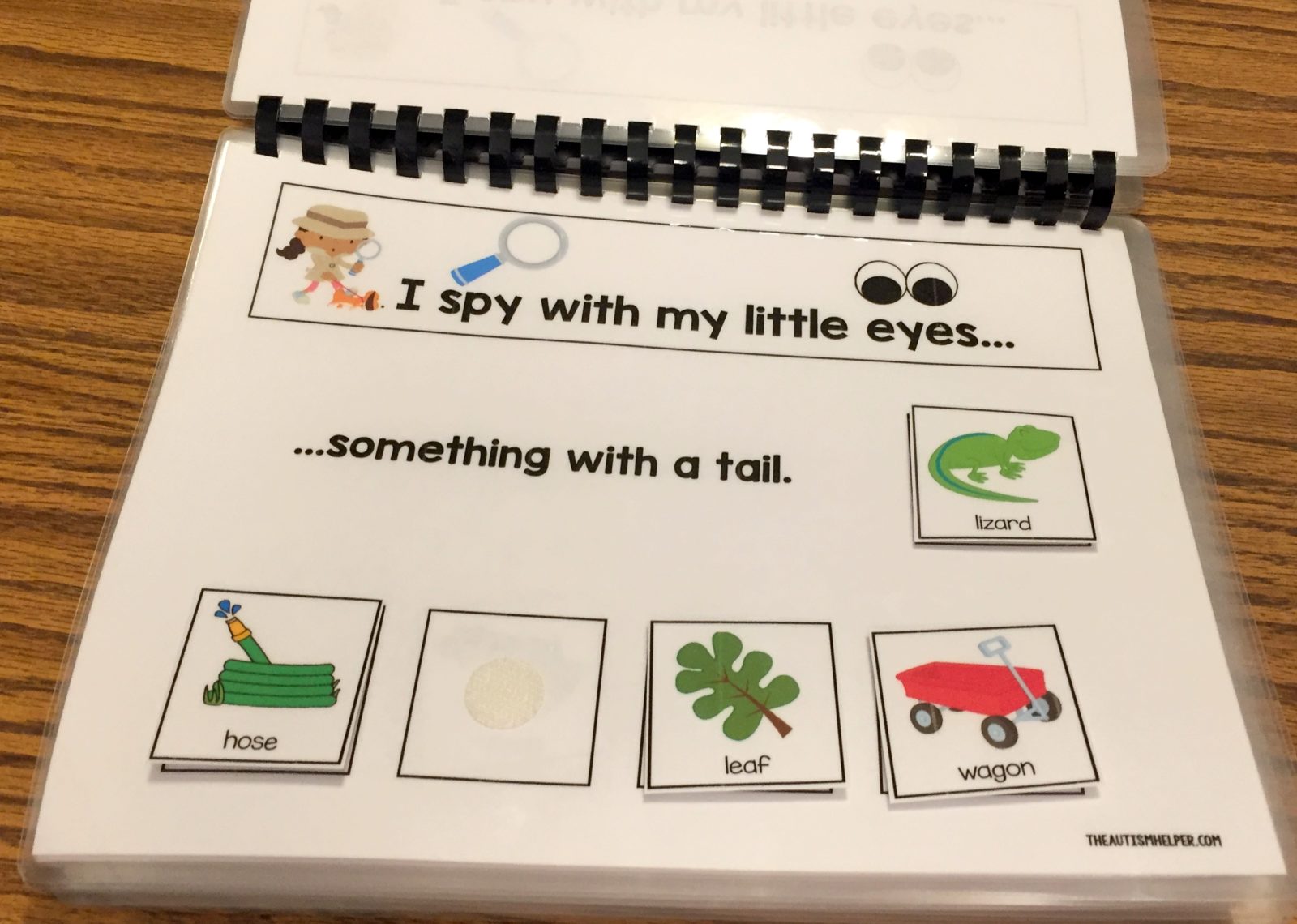I Spy an adapted book about Object Features - The Autism Helper