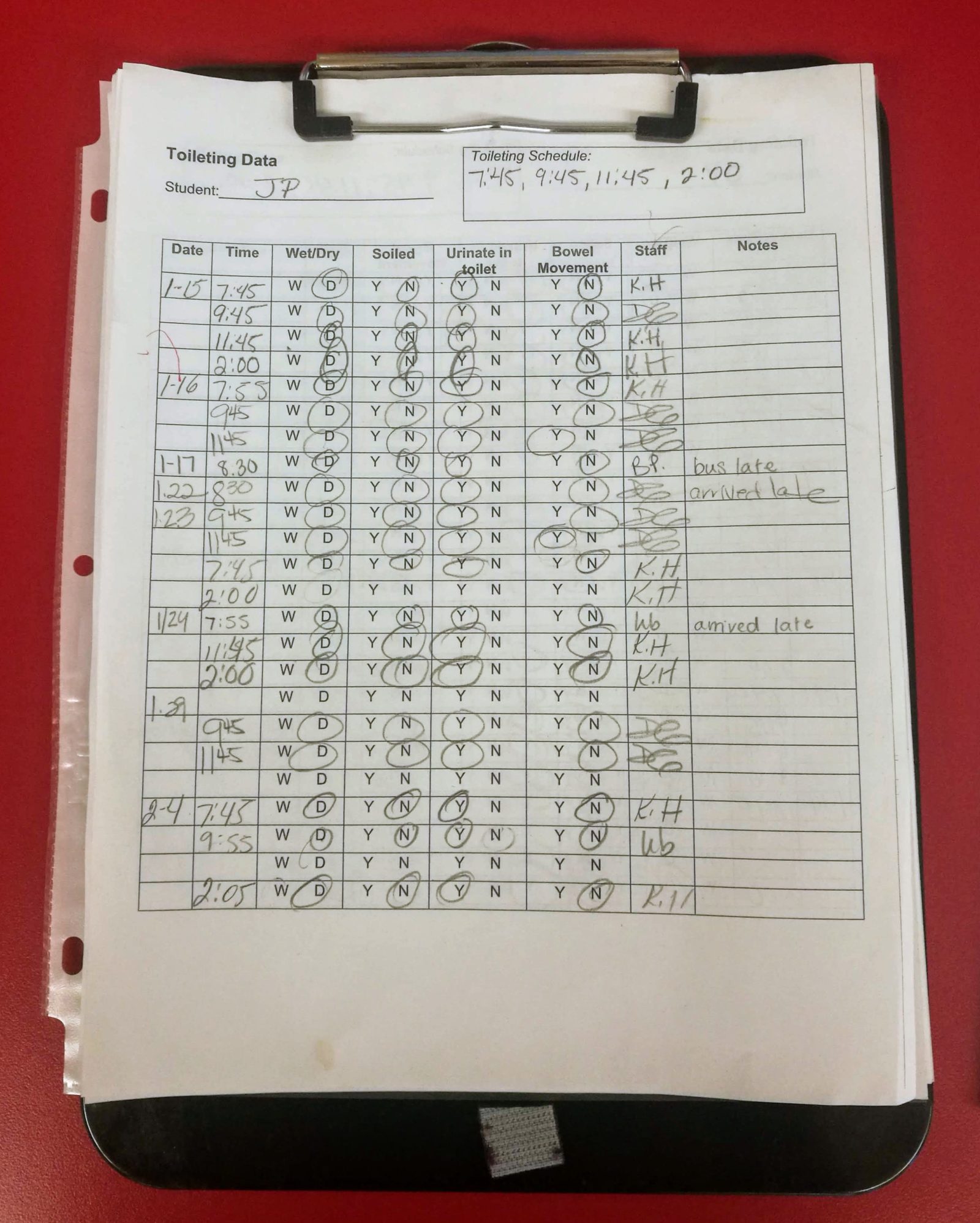 Focus on Five: Data Sheets I'm Using In My Classroom Right Now with ...