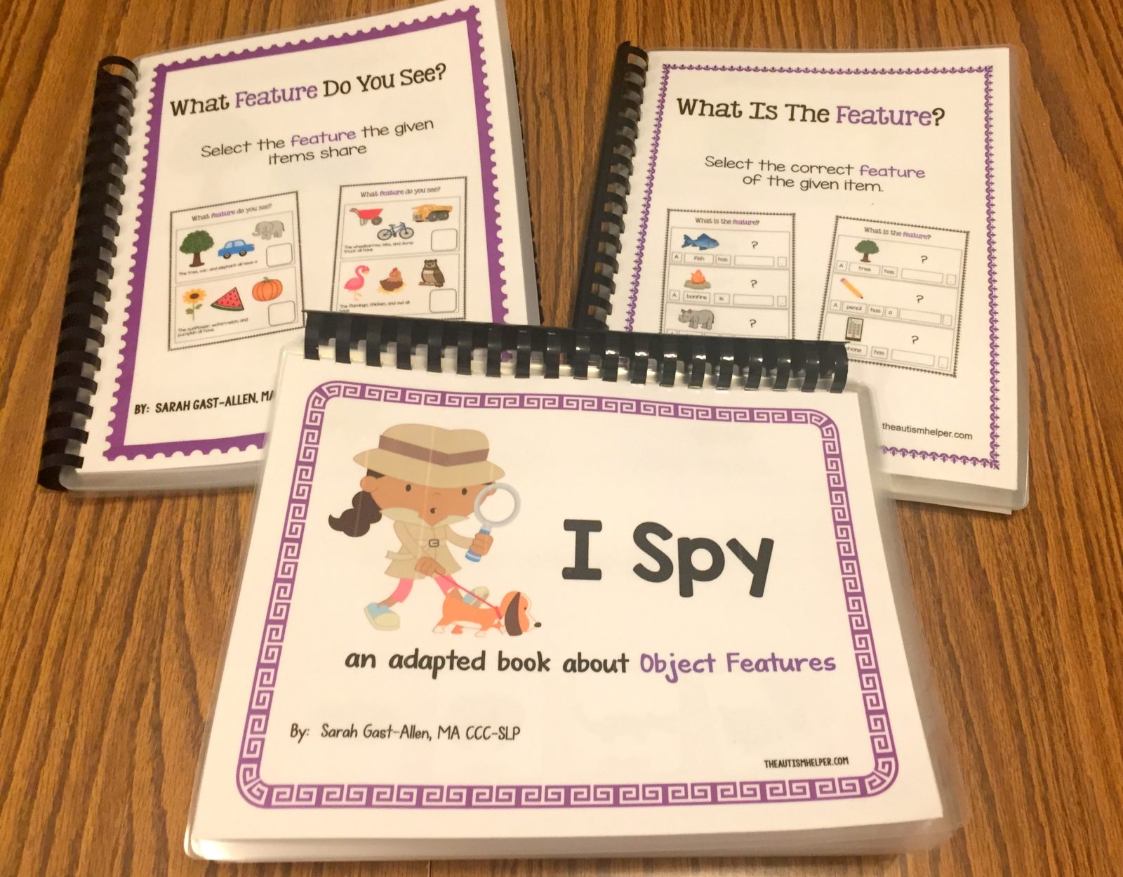 I Spy an adapted book about Object Features - The Autism Helper