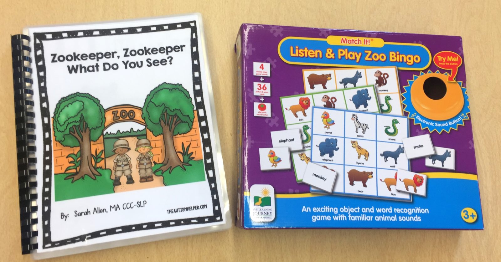 Zoo Themed Adapted Book Series - The Autism Helper