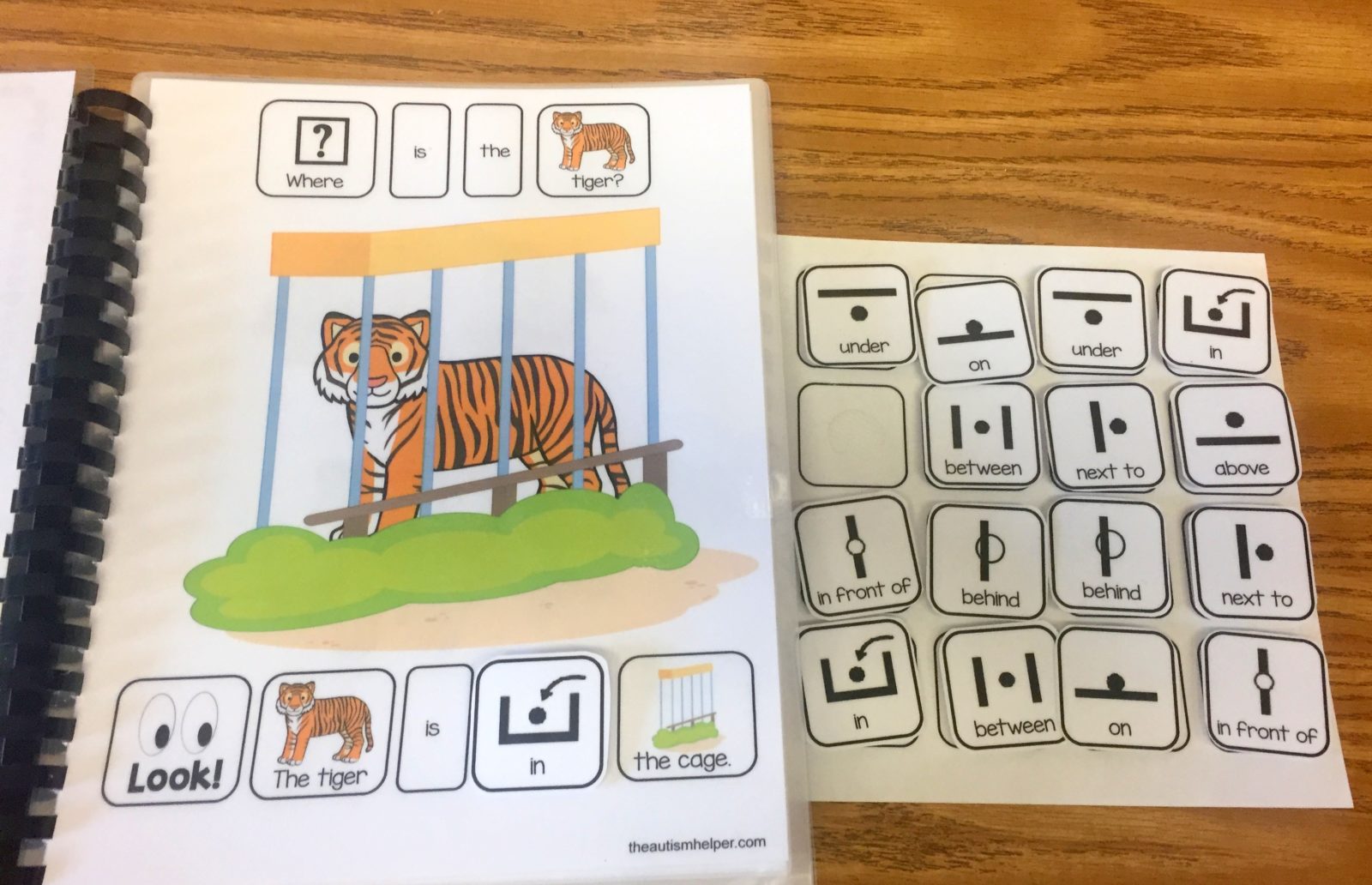 Following Directions with Zoo Animals - The Autism Helper
