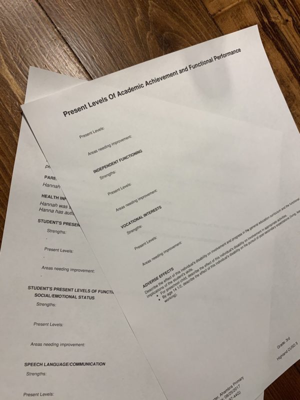 Writing a Great IEP: Present Levels - The Autism Helper