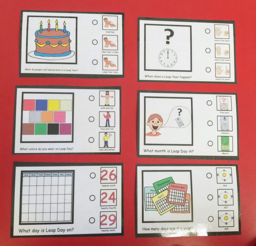 Focus on Five: Leap Day Activities - The Autism Helper