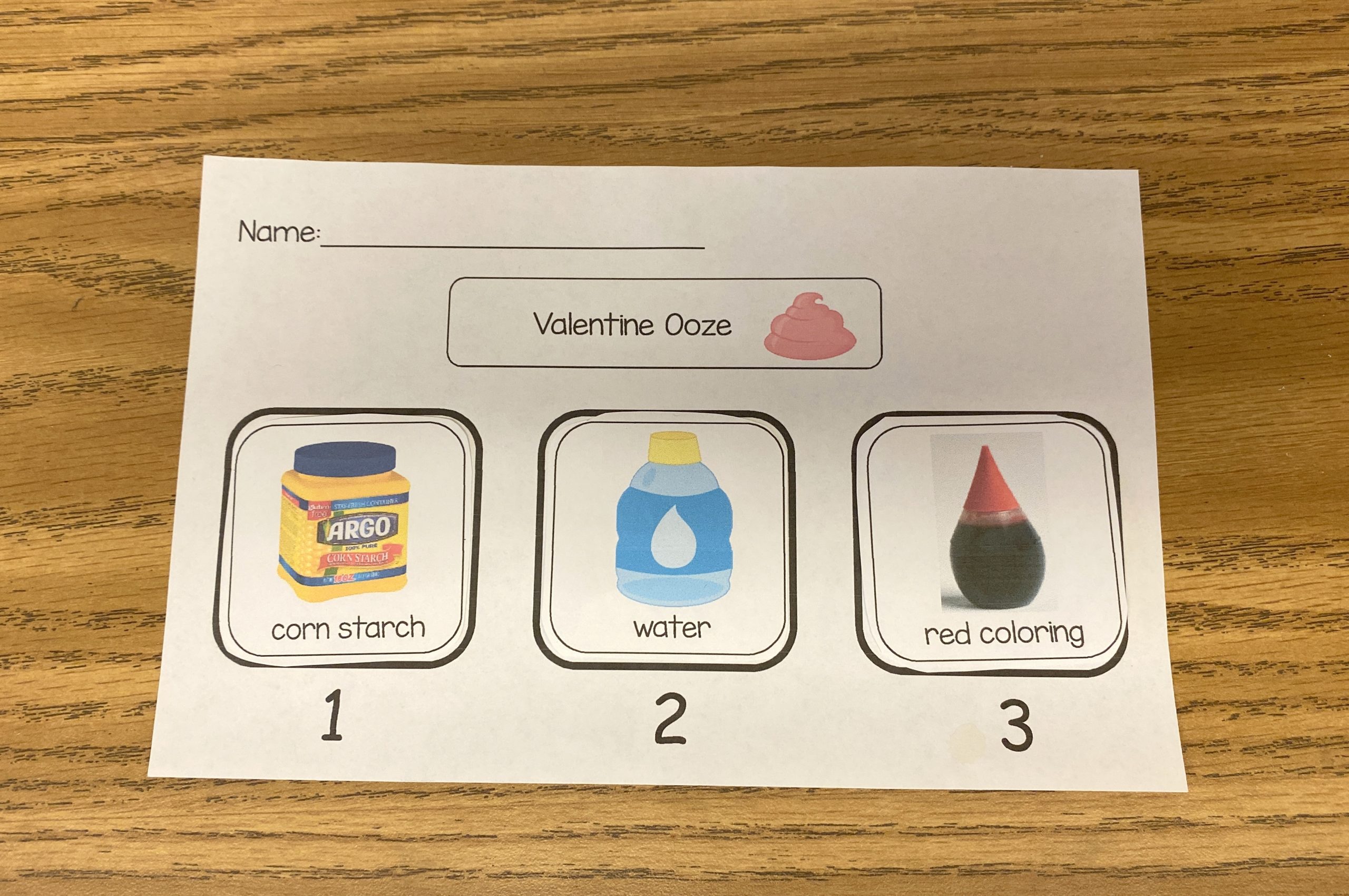 Free Valentine Recipe, Craft, and Sort | The Autism Helper