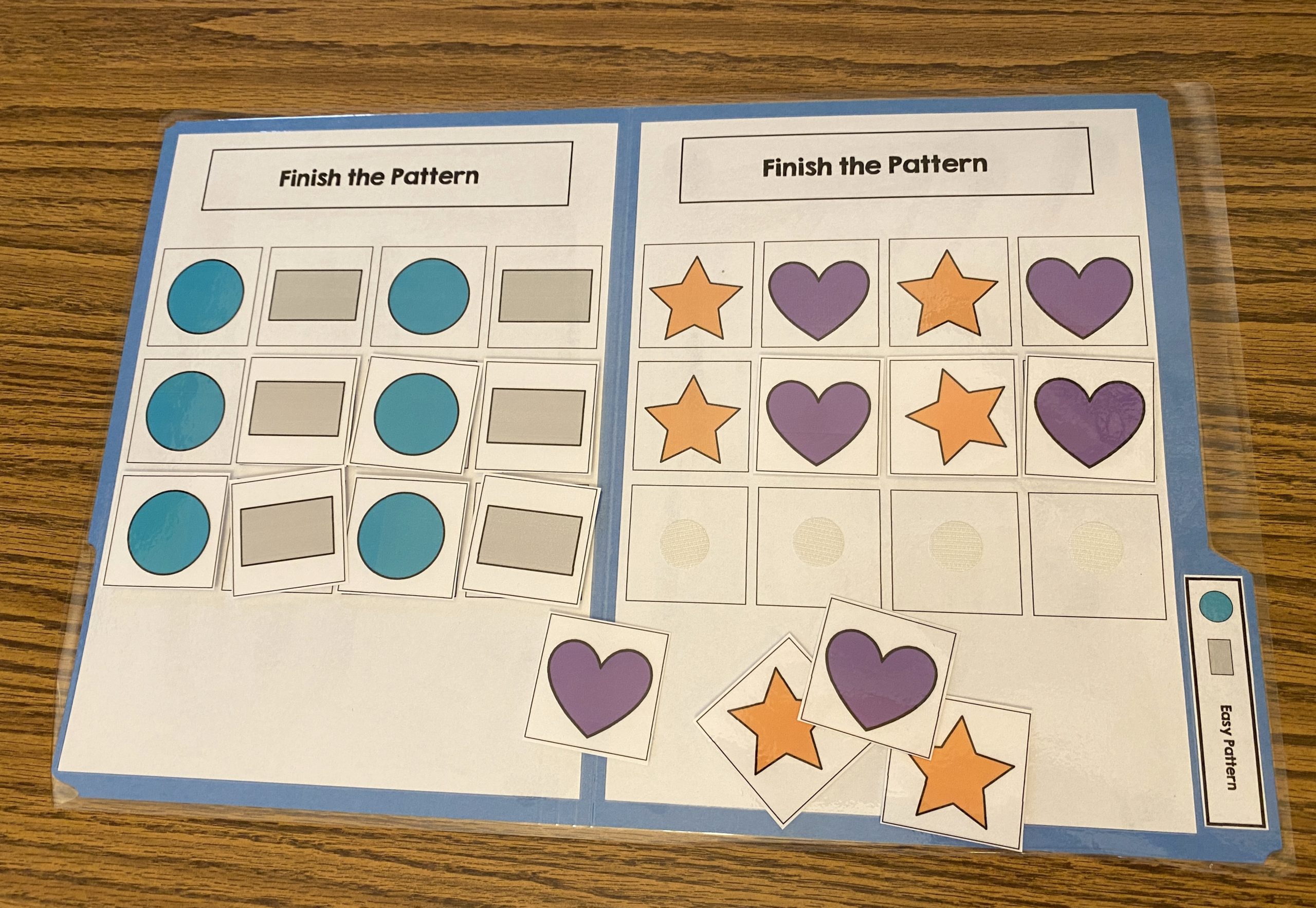 Shape Themed File Folder Activities - The Autism Helper