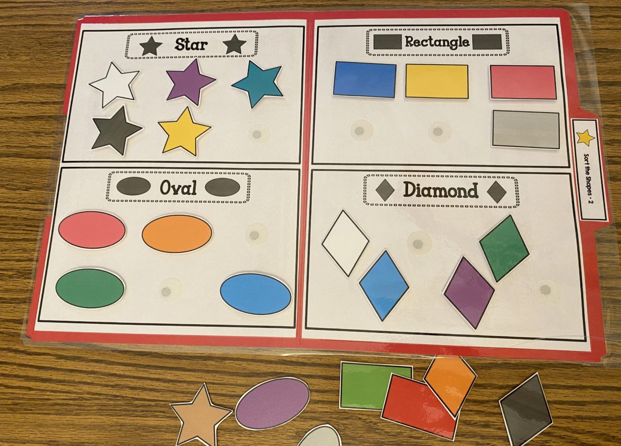 Shape Themed File Folder Activities - The Autism Helper