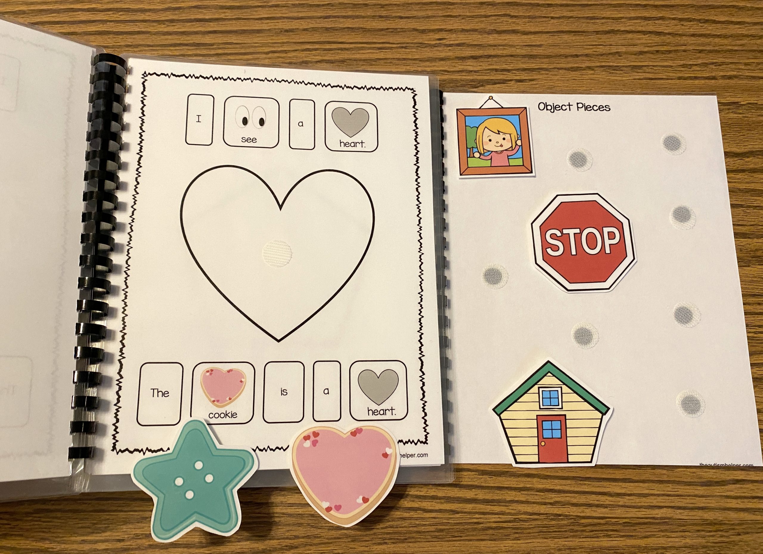 I See Shapes Adapted Book with Free Shape Bingo Games - The Autism Helper