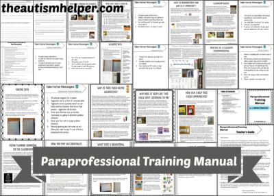 Training Your Paraprofessionals - The Autism Helper