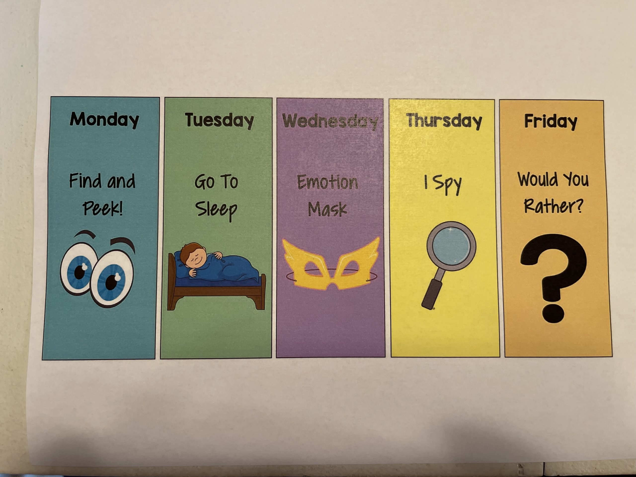 Who Needs a Picture Schedule? - The Autism Helper