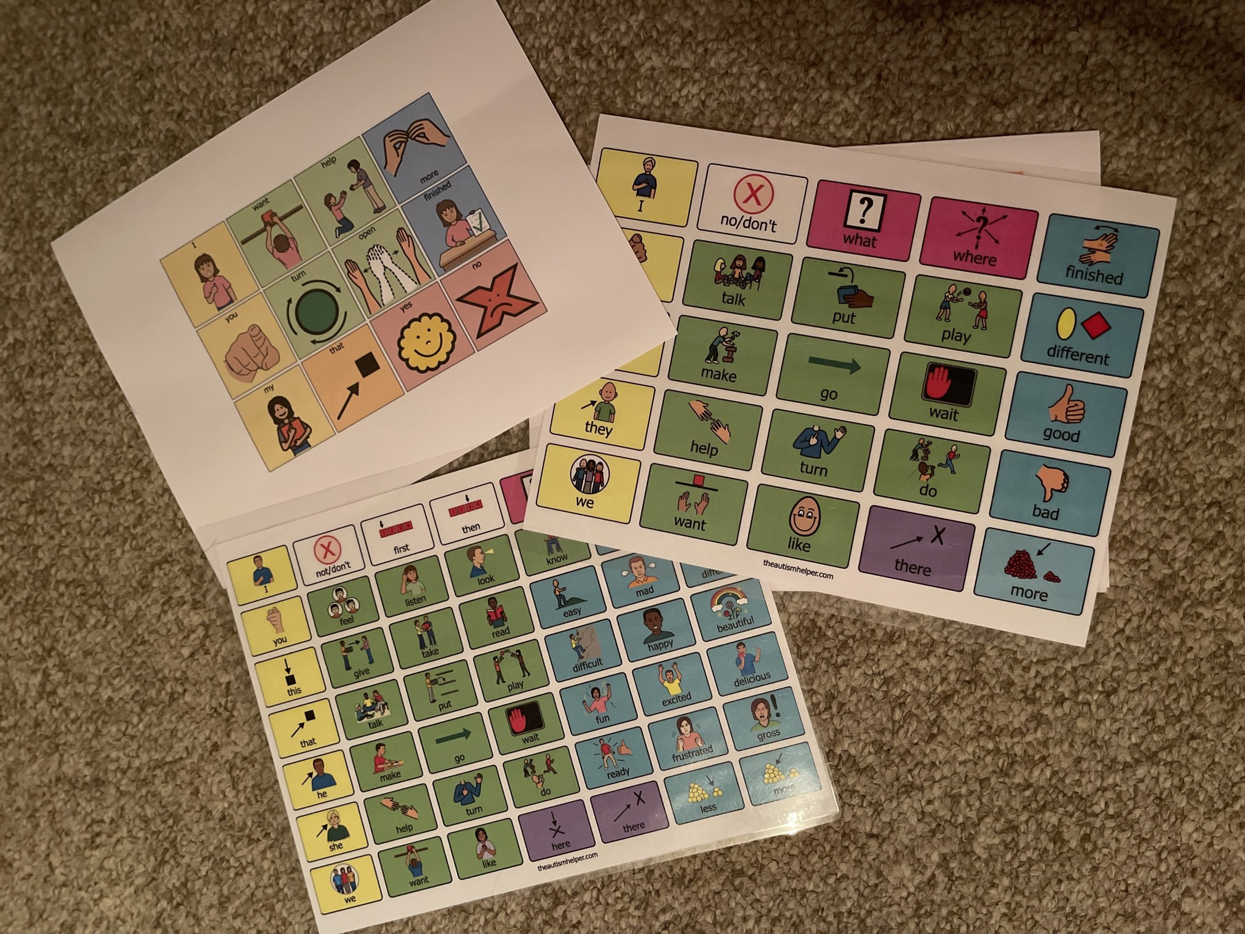 Scheduling A Core Word of The Week - The Autism Helper