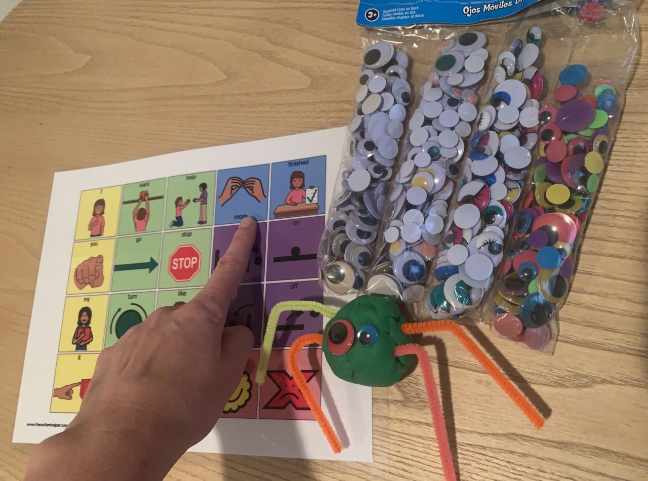 Fall Core Word Activity - The Autism Helper