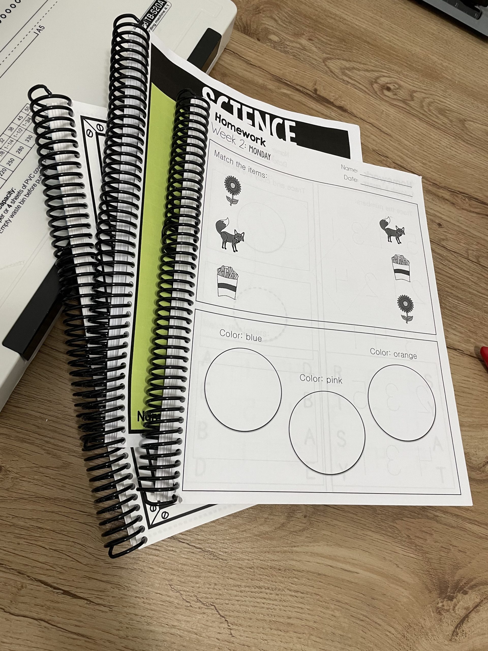 How to Use a Coil Book Binding Machine - The Autism Helper