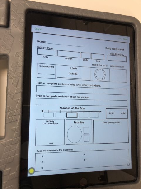 Morning Group Structure with TAH Resources - The Autism Helper