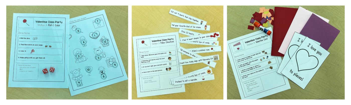 Valentine's Day Class Party - The Autism Helper