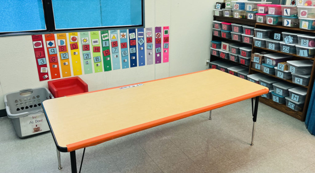 Michelle's Classroom Tour: Task Box Center - The Autism Helper