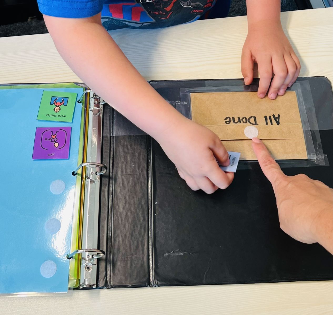 Color Coded Student Schedules - The Autism Helper