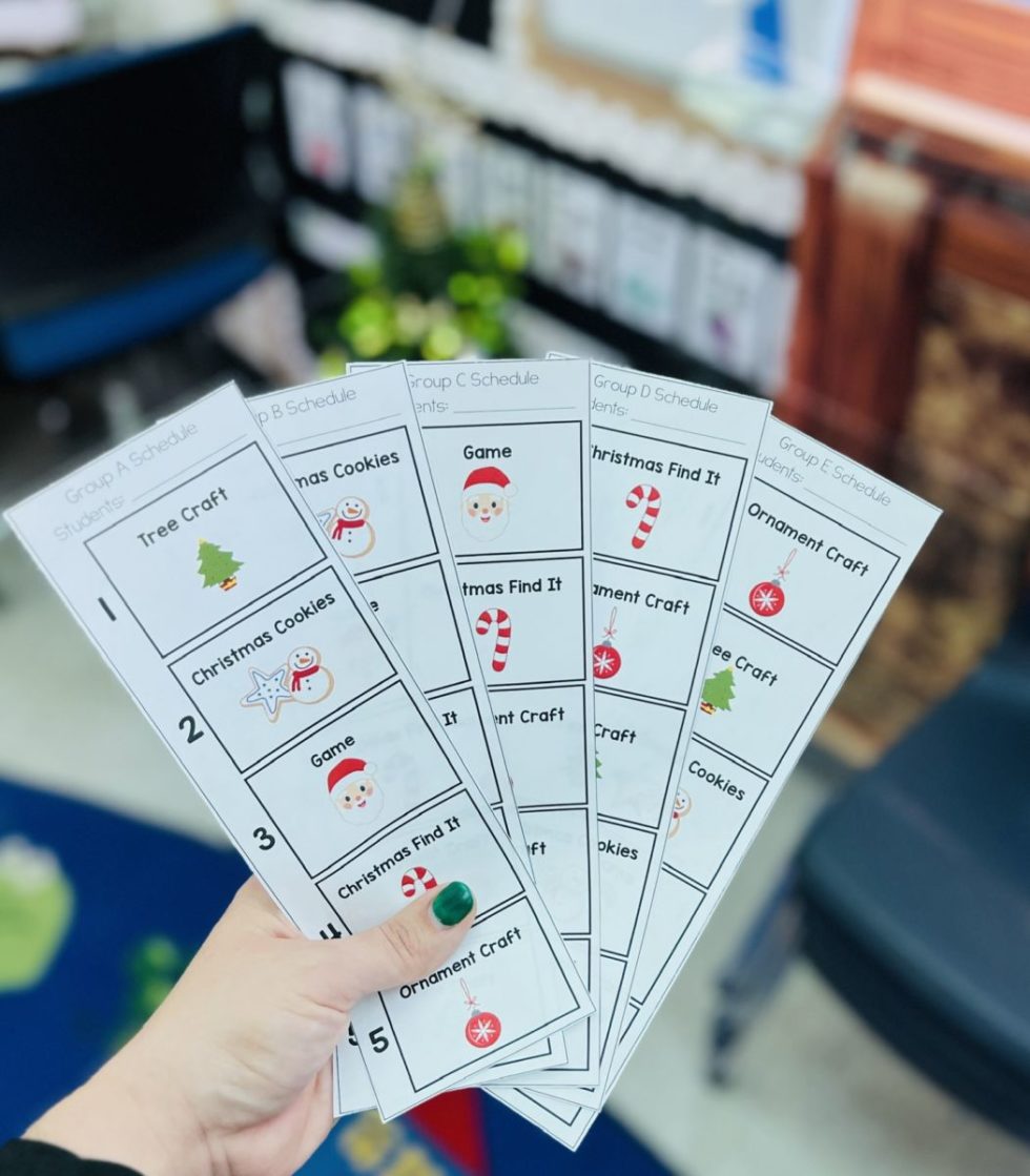 Christmas Class Party Setup Kit - The Autism Helper