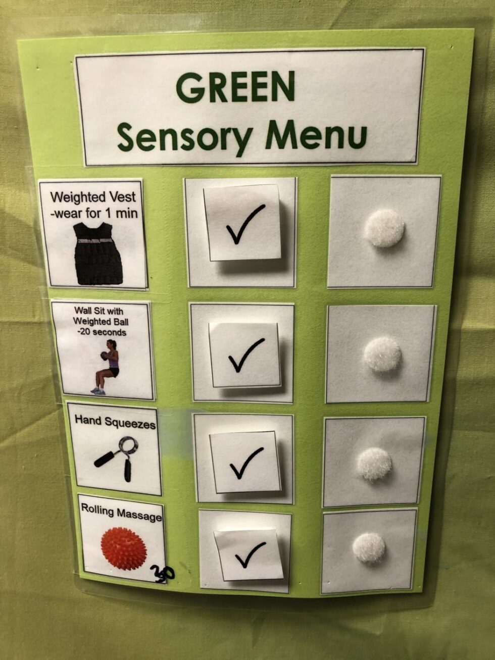 Building Sensory Menus into a Student's Daily Schedule - The Autism Helper