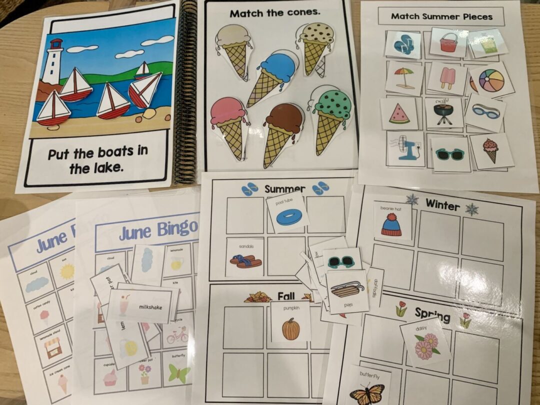 Adapted PECS Sentence Strip - The Autism Helper