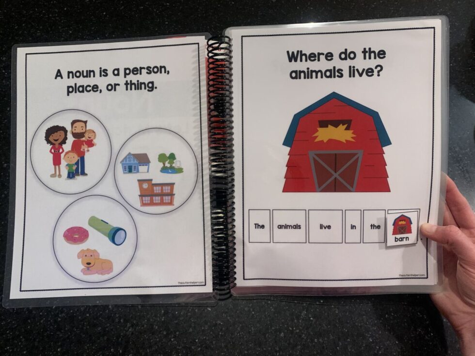 Language Arts - The Autism Helper